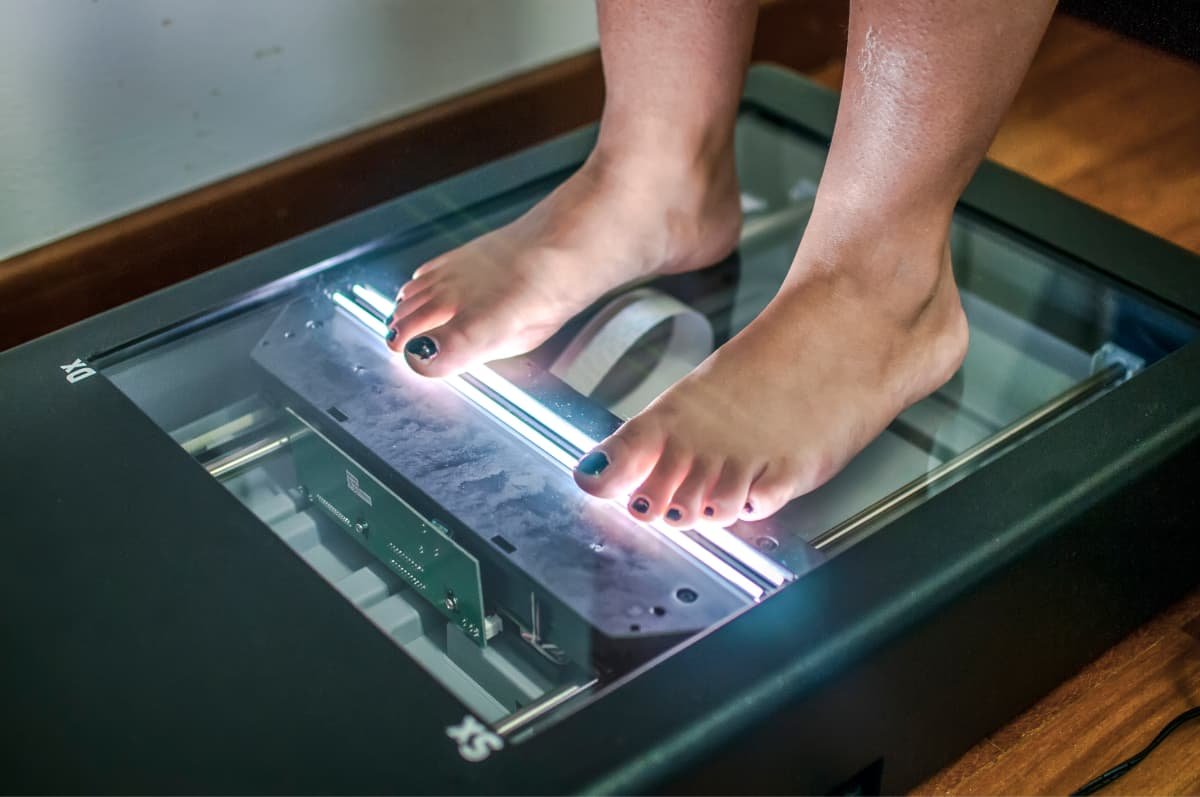 Digital Foot Scans Ipswich Suffolk | Ipswich Spine Clinic